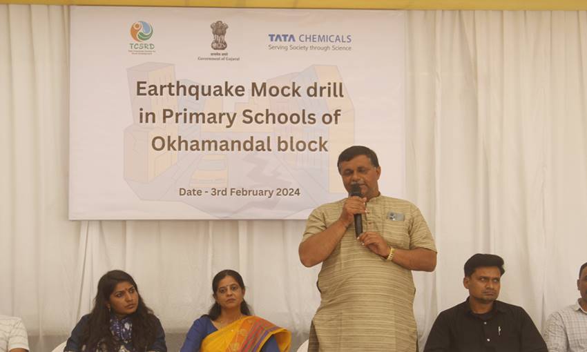 Tata Chemicals spearheads an earthquake preparedness programme for ...