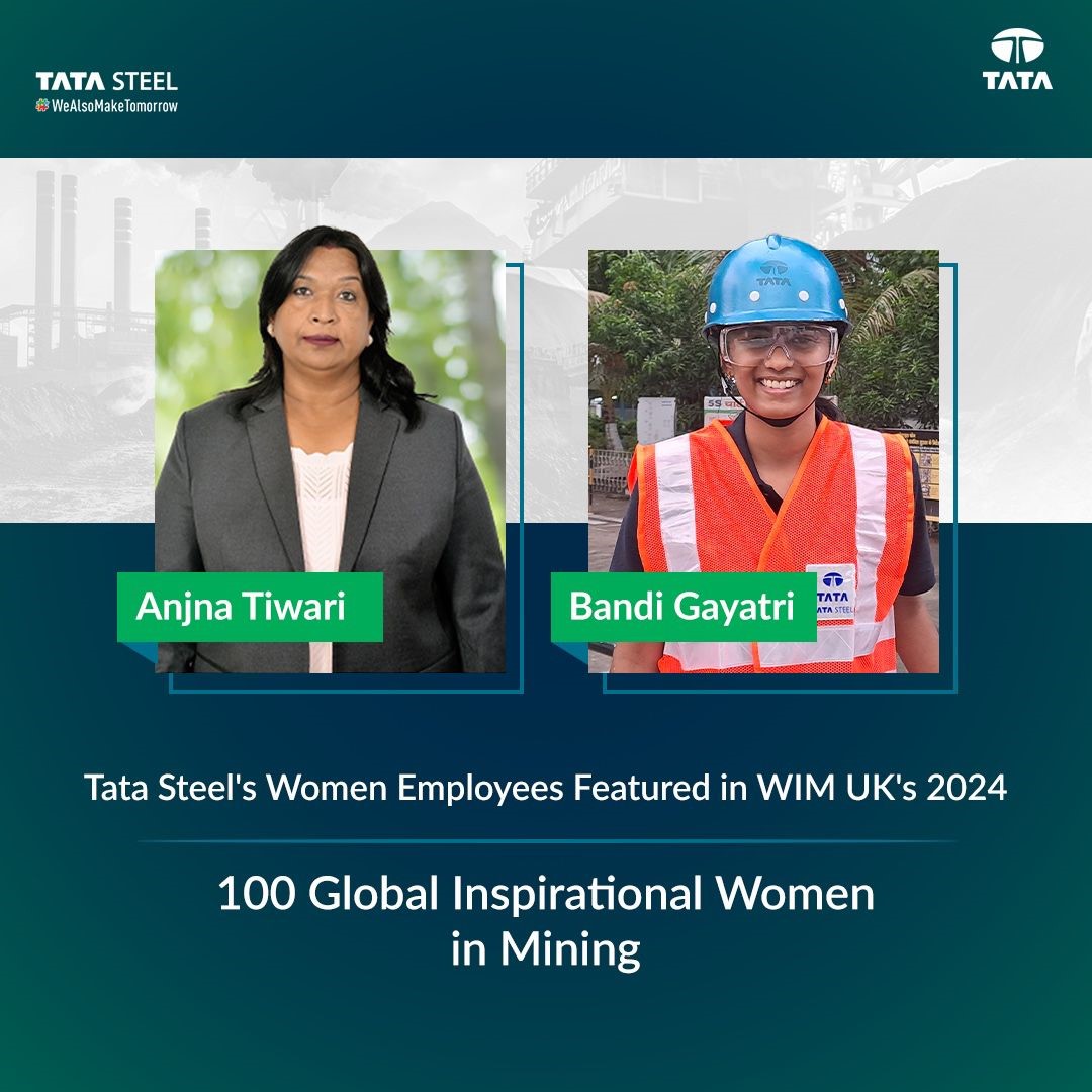 Tata Steel women employees featured among WIM UK’s 2024 “100 Global ...